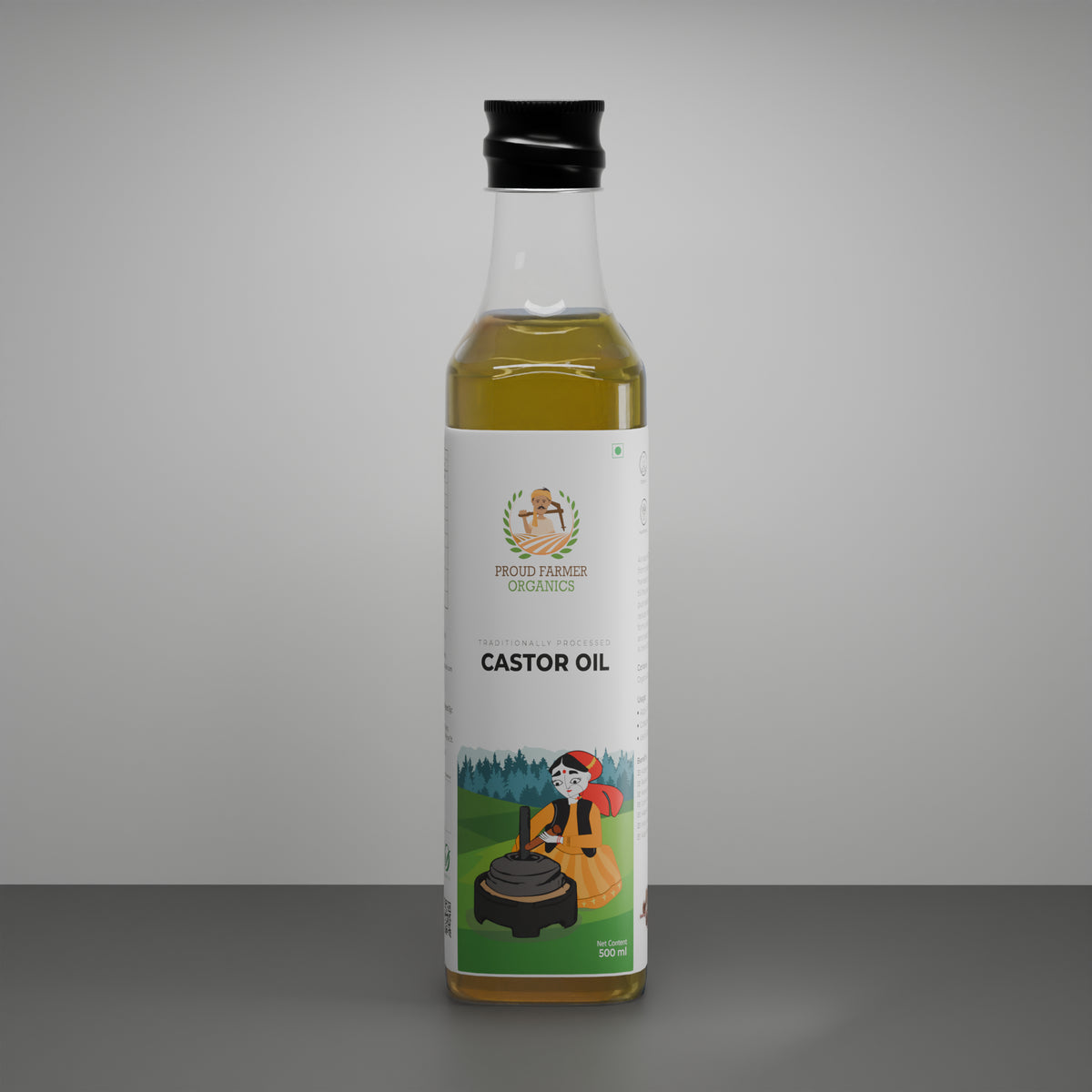 Organic Castor Oil (Traditional Process) – Proud Farmer Organics